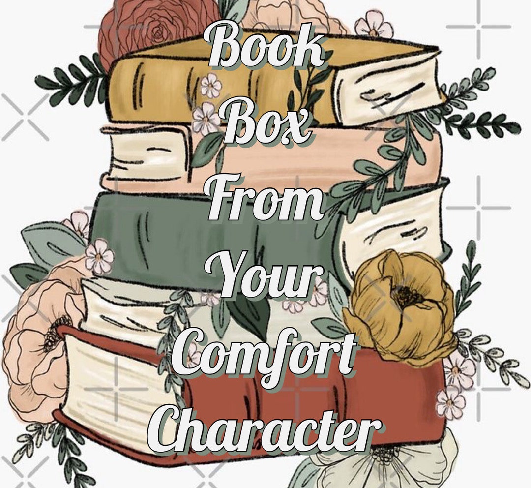 Mystery Book Box From Your Comfort Character - Etsy
