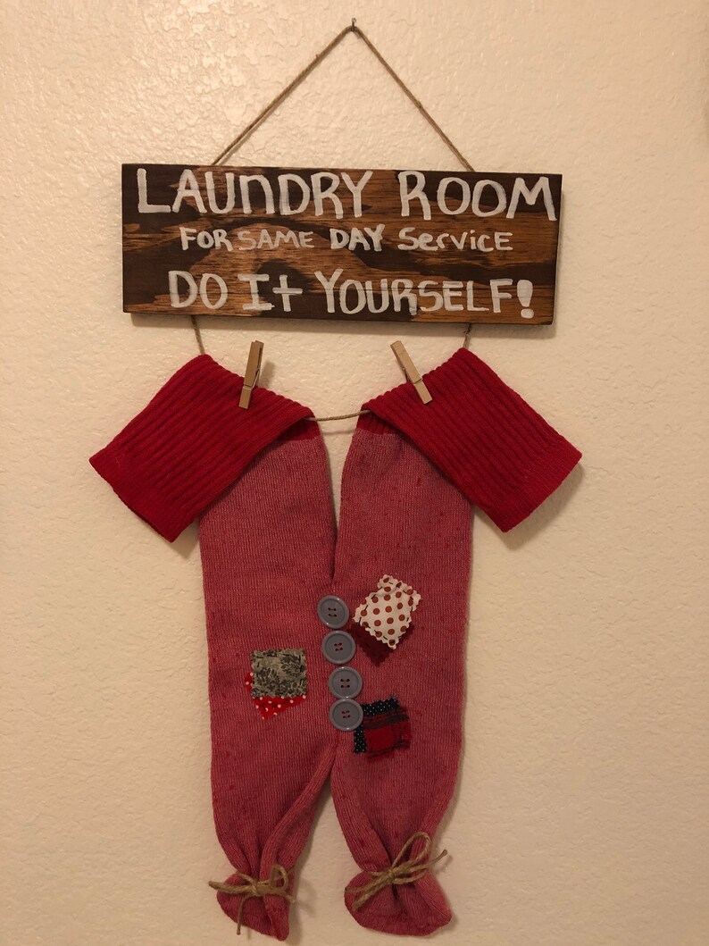Primitive Laundry Room Decor | Etsy