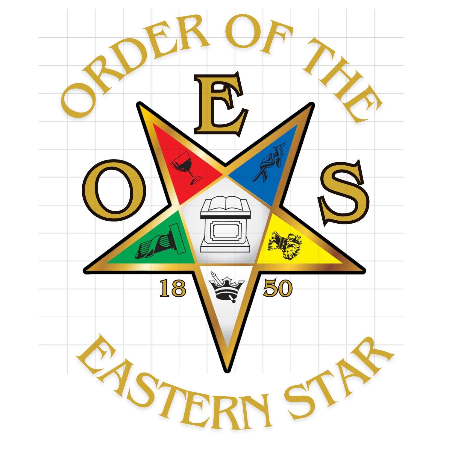 Elegant Eastern Star Pngs - Etsy