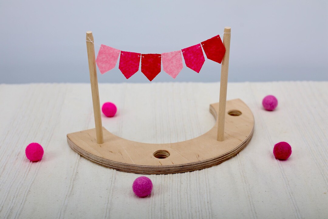 Colorful Rainbow Pennant Chains for the Birthday Ring, Rainbow, Pennant ...