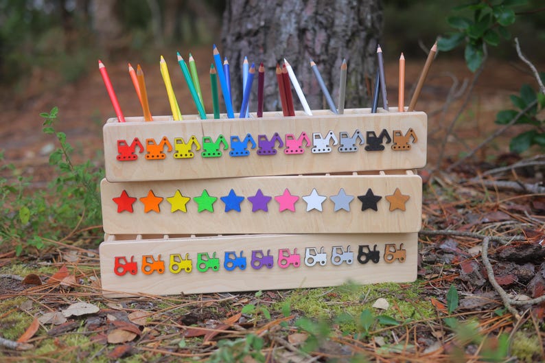 Pen Hero Hearts, Wooden Pen Holder, Personalized Pen Holder, Back to ...