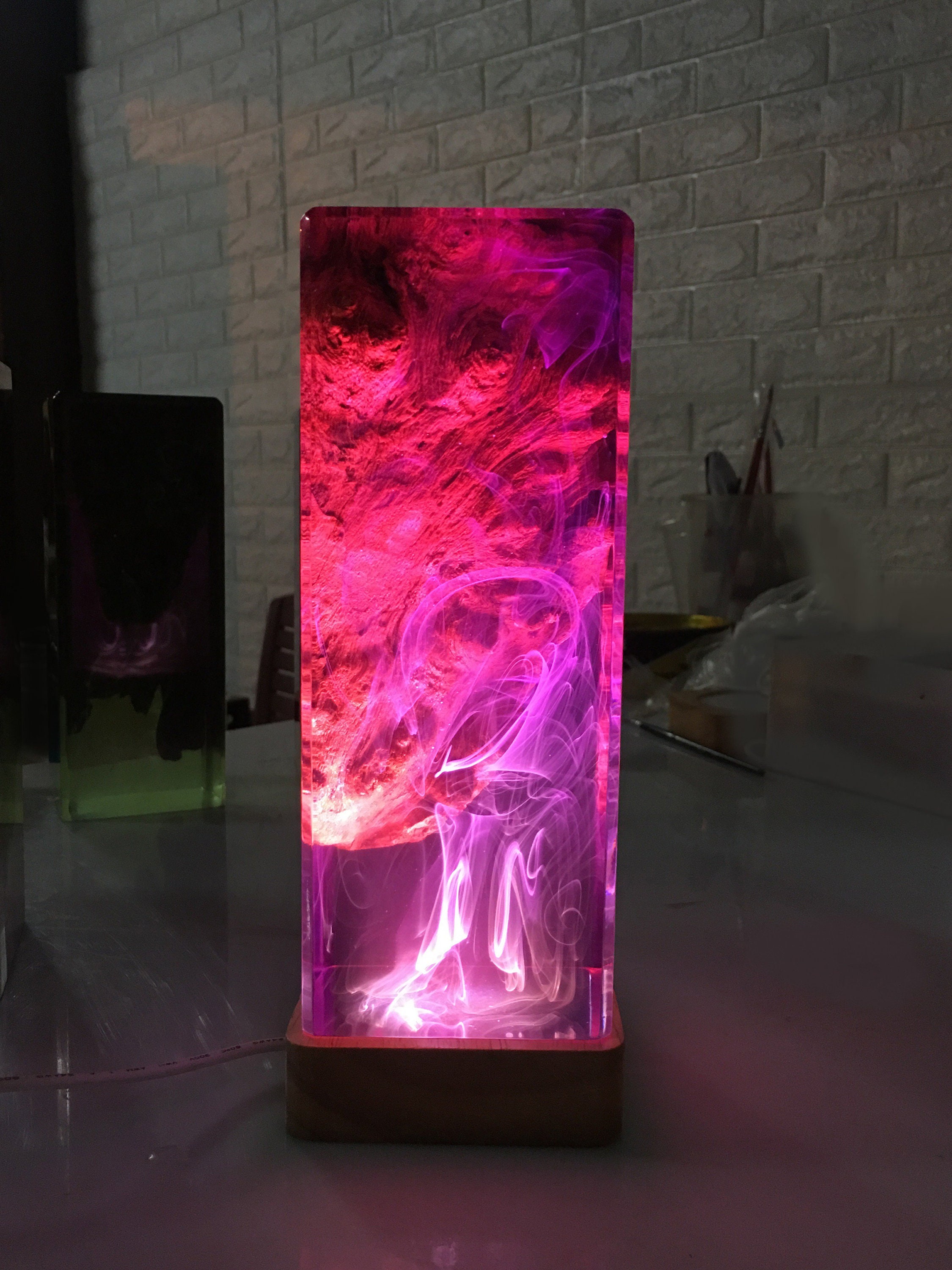 Special Epoxy Resin Night Light Epoxy Light Resin Light | Etsy