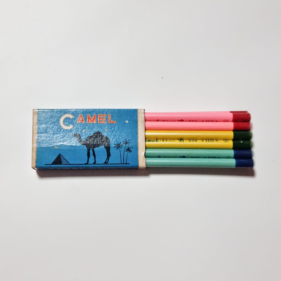 Vintage Rakuda Camel Pencil 850 HB Pencils - Made in Japan, JIS Mark - Etsy