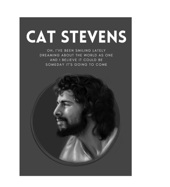 Music & Movie Posters Art & Collectibles Cat Stevens poster etna.com.pe