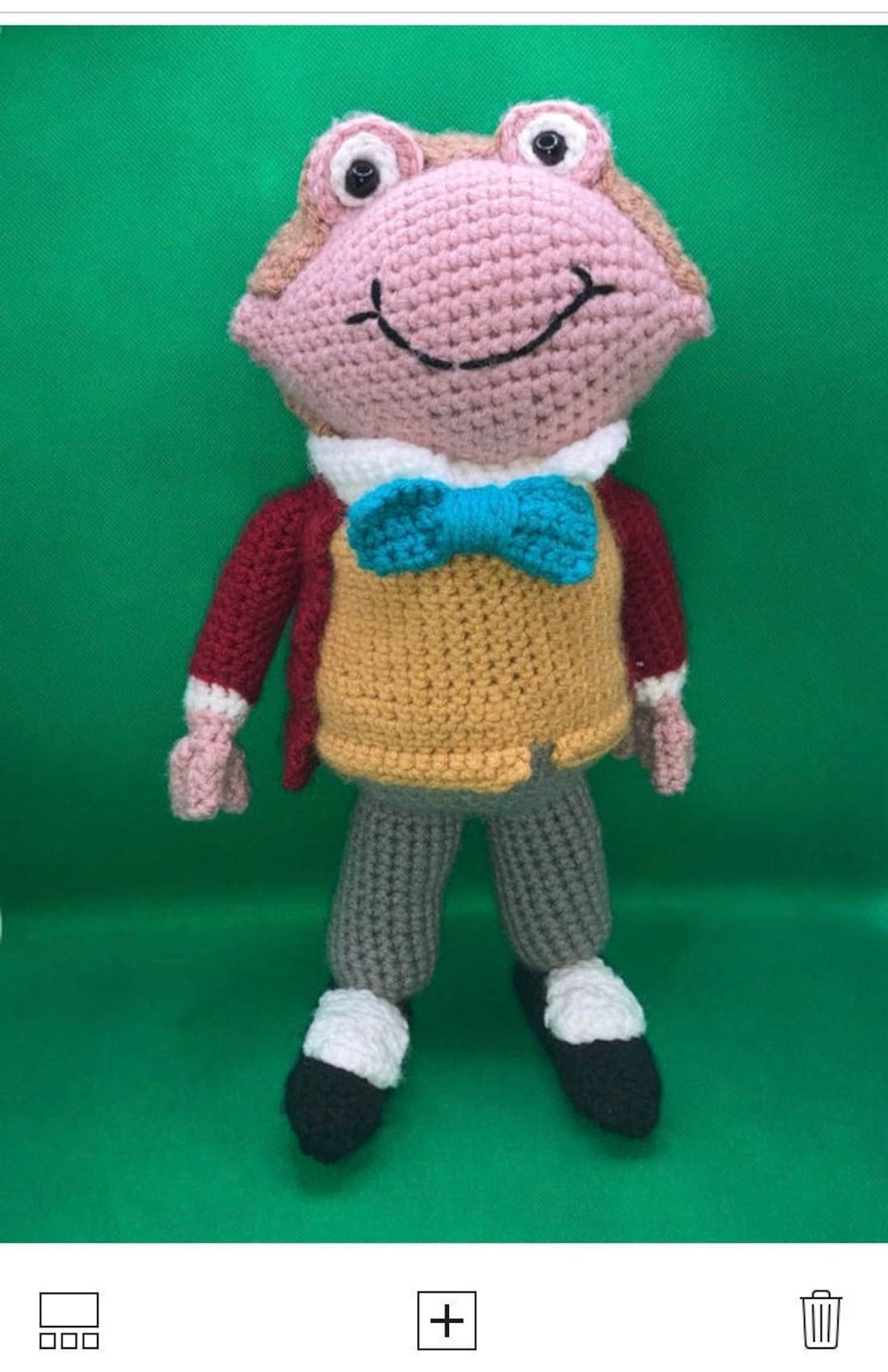 Mr Toad Crochet Pattern - Etsy