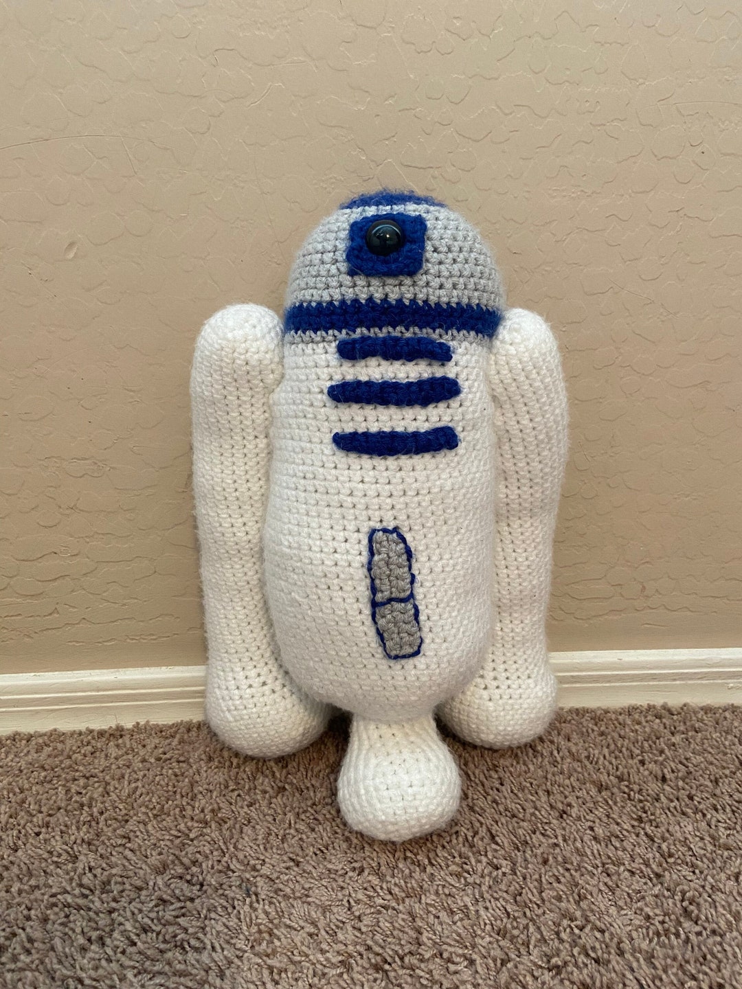 R2-D2 Crochet Pattern - Etsy