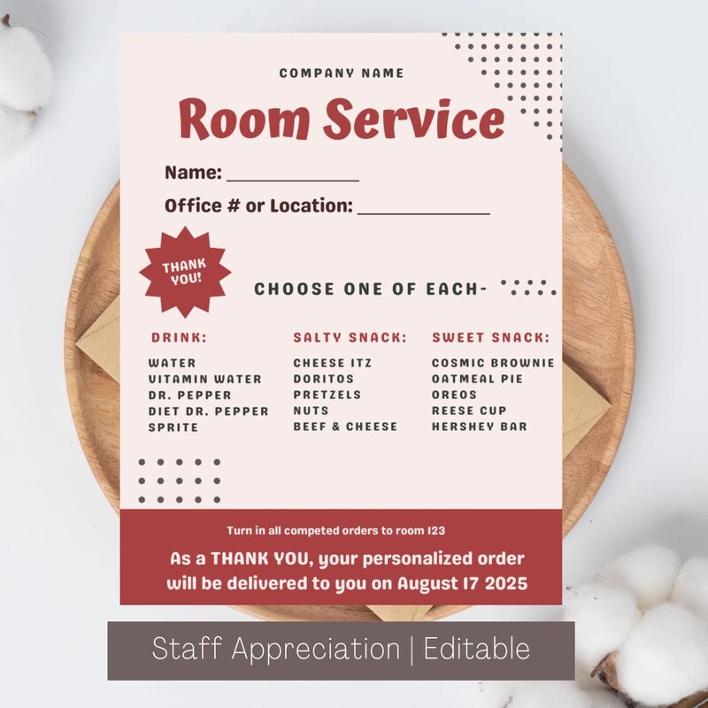 Teacher Room Service - Etsy