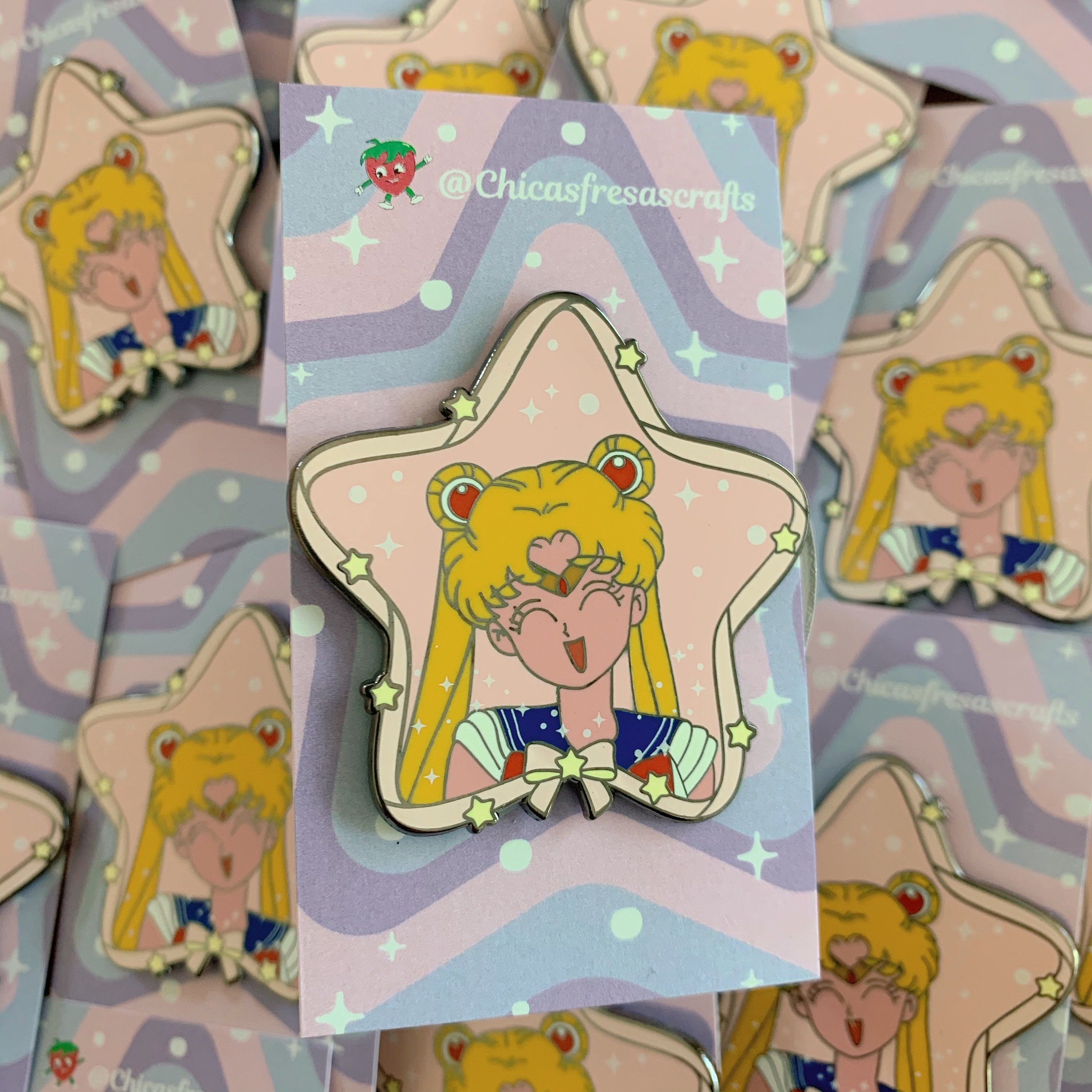 Sailor Moon Inspired Pin Etsy