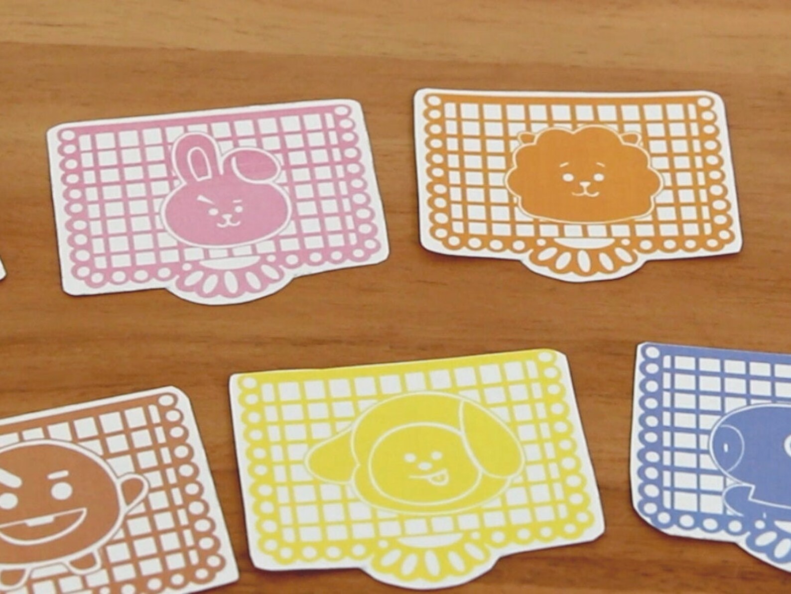 DIY BT21 Papel Picado - Etsy Canada