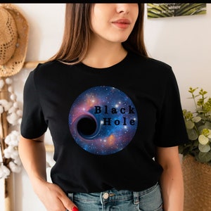 Black Hole Shirt, Solar System T-shirt, Astronomy Shirt, Outer Space ...