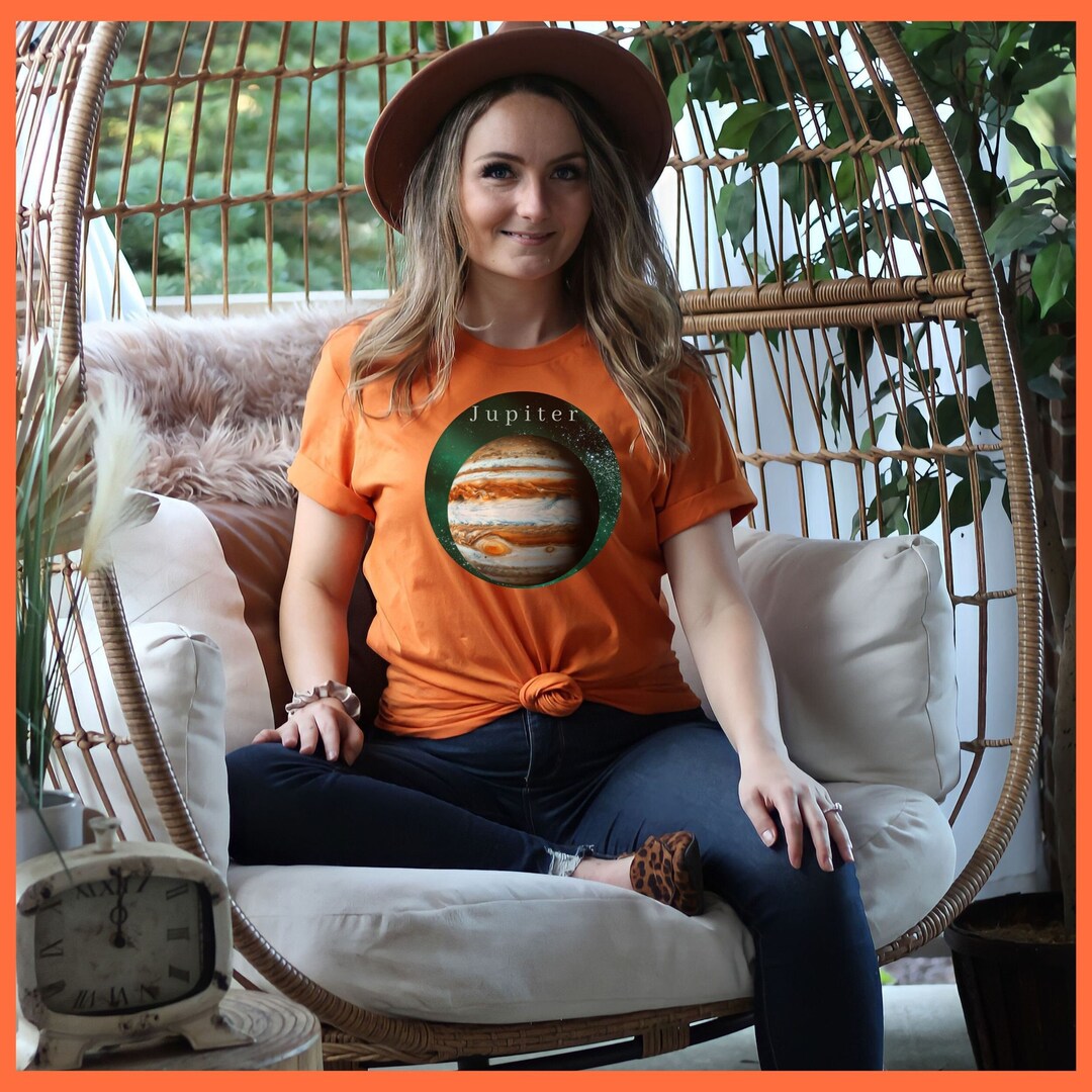 Planet Jupiter Shirt, Jupiter T-shirt, Solar System Tshirt, Outer Space ...