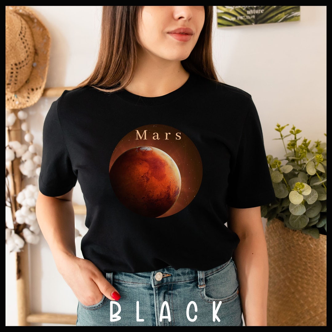 Planet Mars Shirt, Occupy Mars Tee, Red Planet T-shirt, Outer Space ...