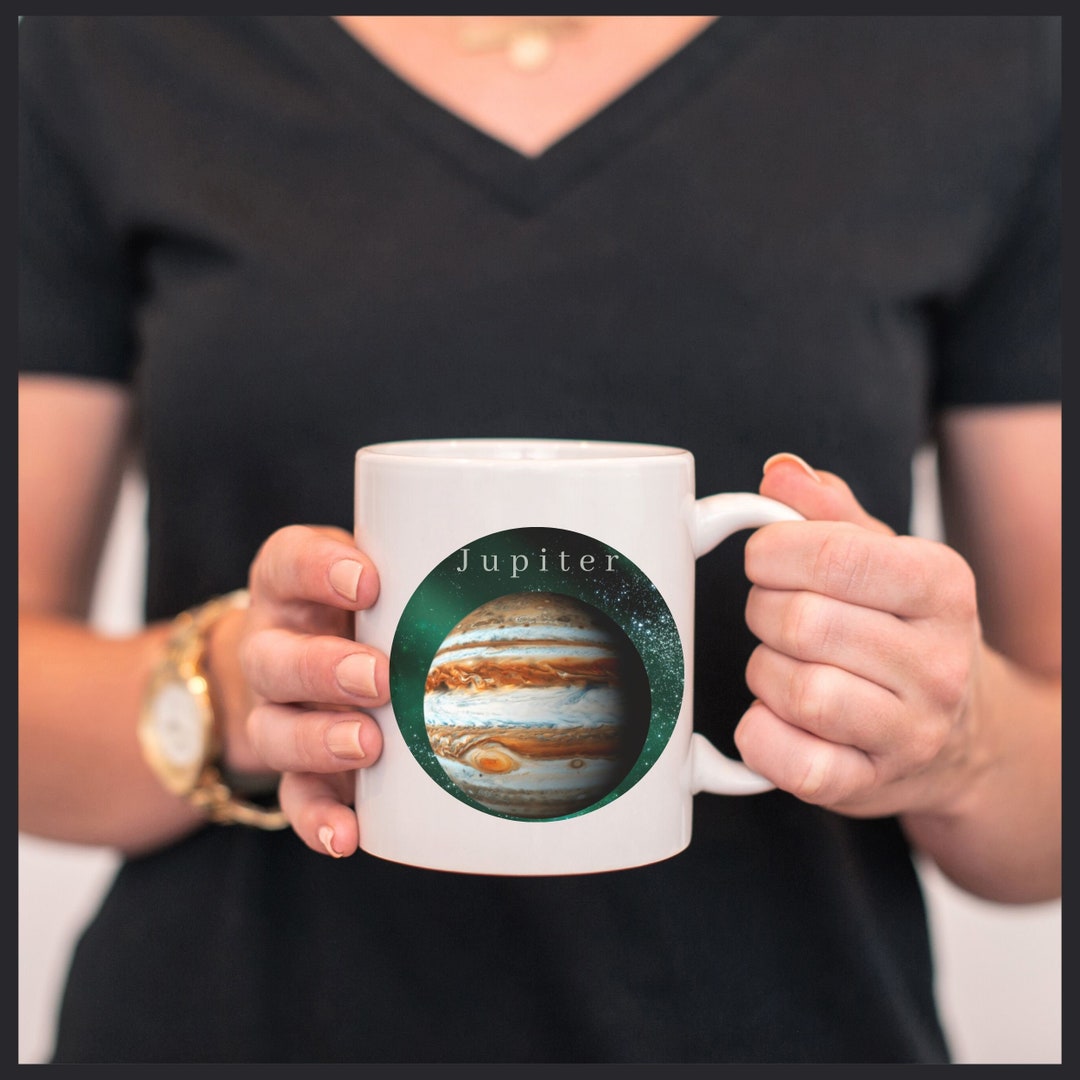 Jupiter Planet Mug, Planet Jupiter Gift, Outer Space Mug, Astronomy Mug ...