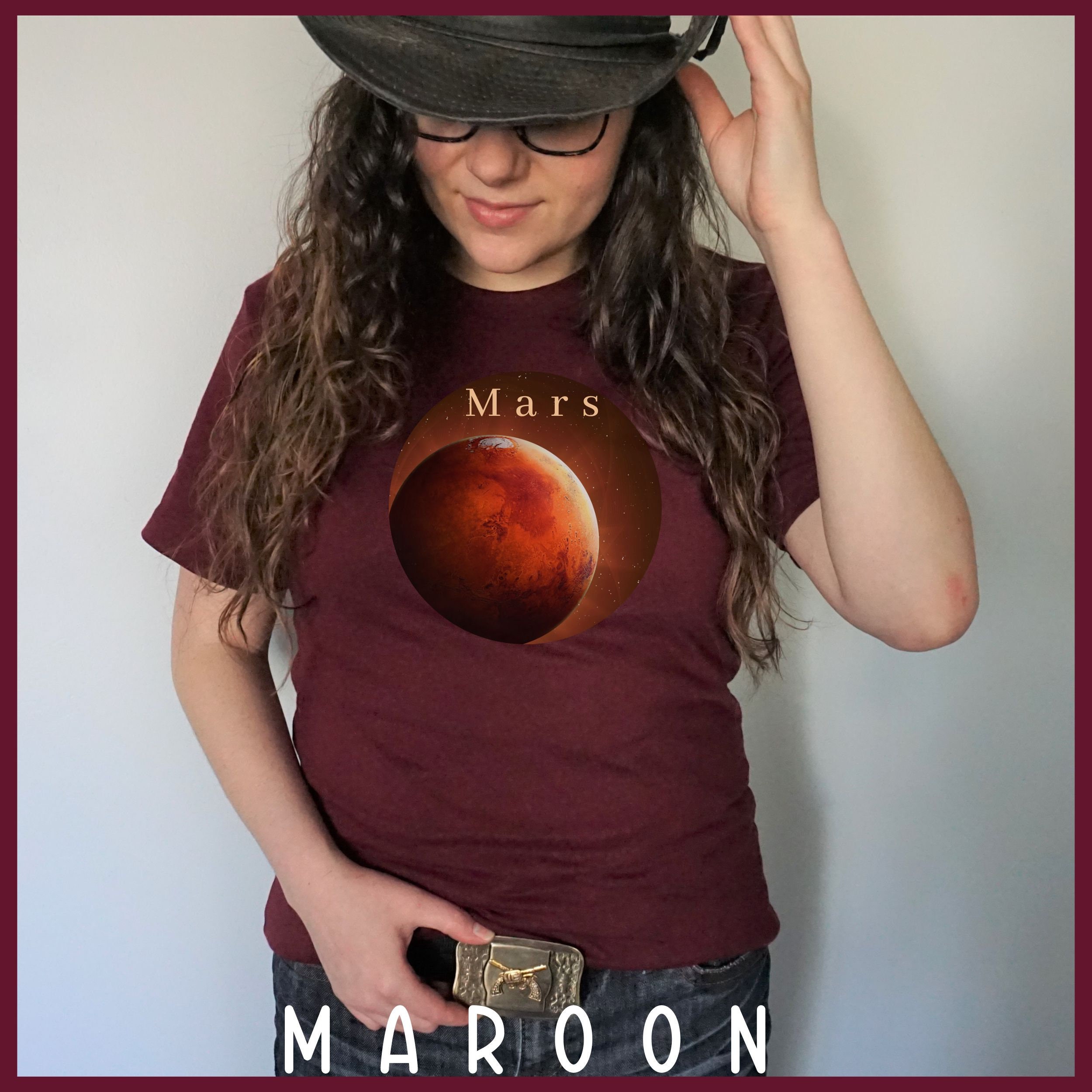 Planet Mars Shirt Occupy Mars Tee Red Planet T-shirt Outer - Etsy