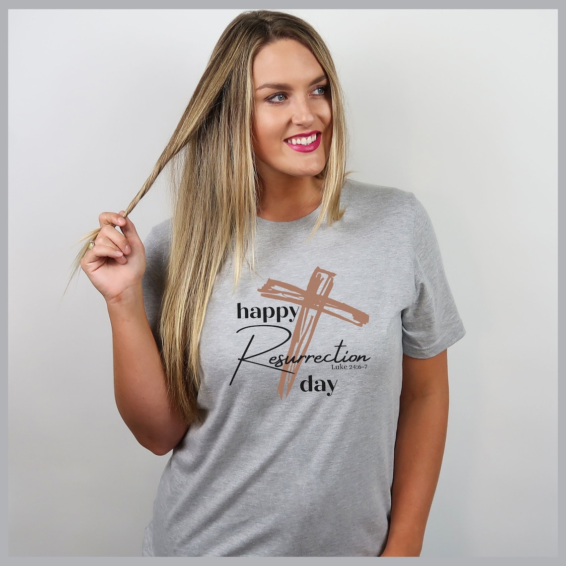 Happy Resurrection Day Shirt, Easter Tshirt, Christian T-shirt ...