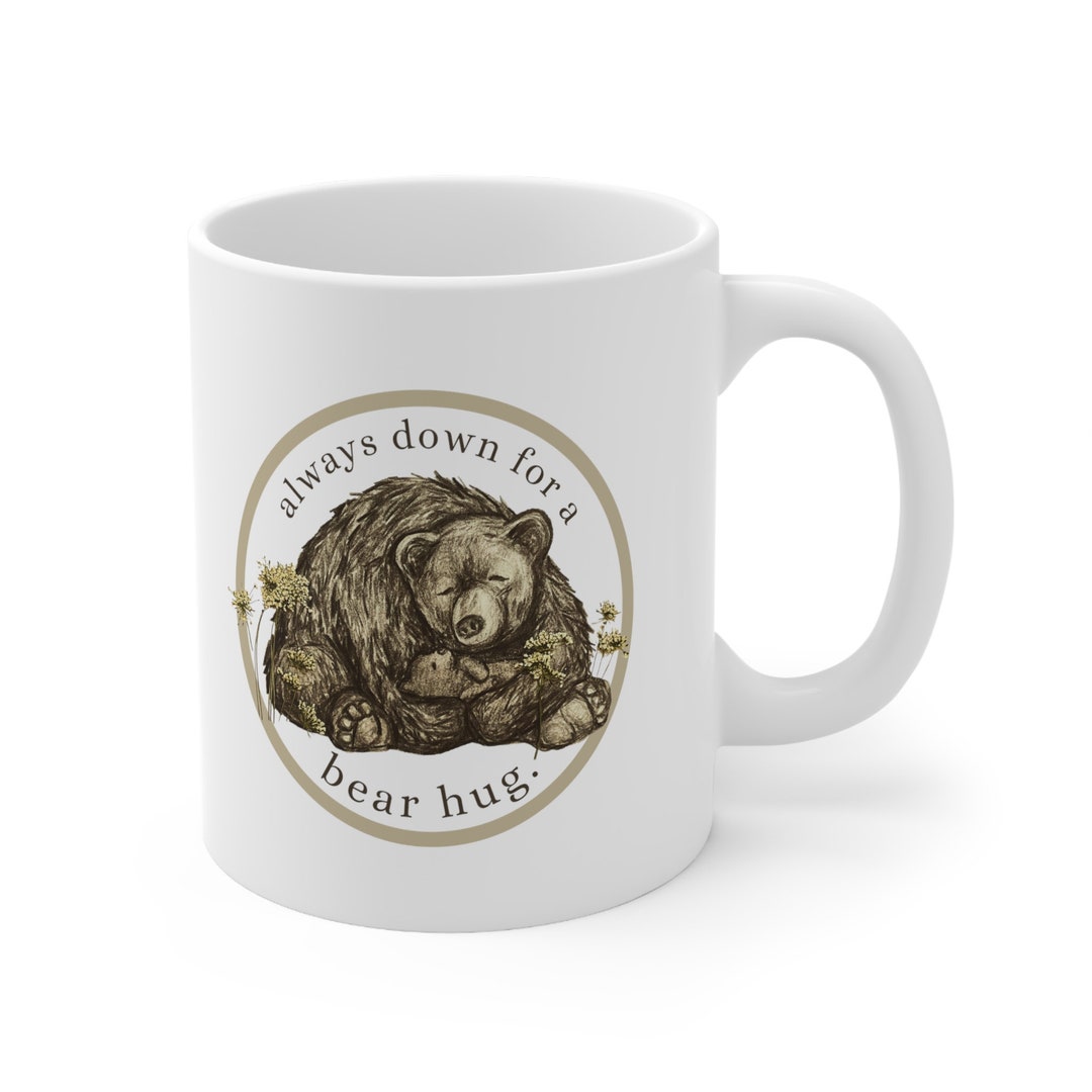 Bear Hug Mug Bear Hug Gift Snug Snug Hug Bear Hug Mama Bear Gift Cute ...