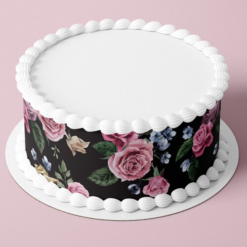 CAKE WRAP Edible Icing Cake Wrap Icing Sheet Icing Sheet - Etsy Australia