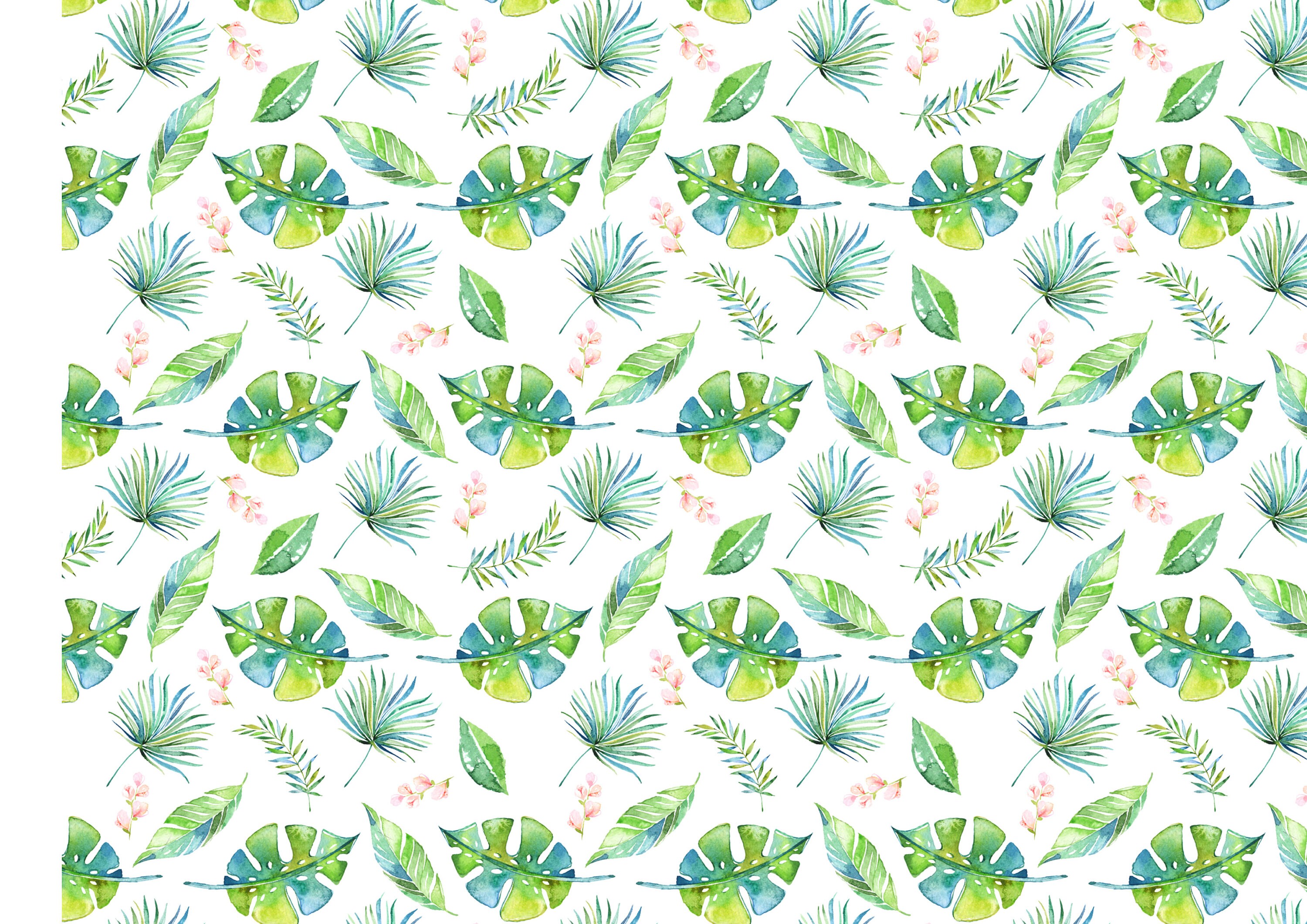 Fern Leaf Greenery Edible Icing Cake Wrap Topper - Etsy