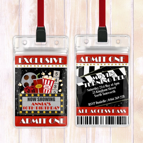 Vip Movie Ticket Template