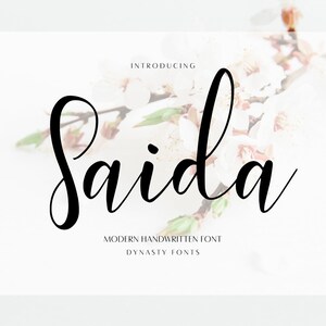 Font download Digital font Calligraphy font Script Font | Etsy