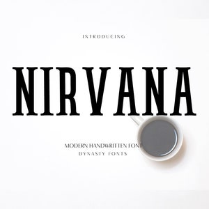 nirvana symbol font