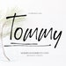 Tommy Script Font: Modern Calligraphy Font (digital Download) - Etsy