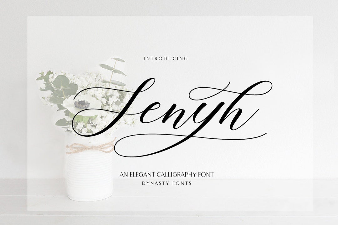 Script Font, Digital Font, Font Download, Calligraphy Font, Handwritten ...