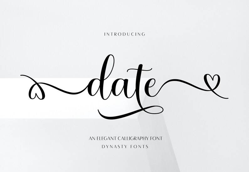 Calligraphy Font Set: Modern Handwritten Script - Clarity, Honey Girl ...