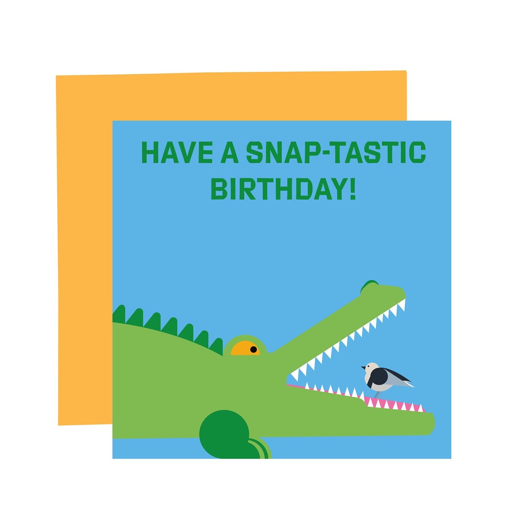 Croc Birthday Card. Crocs. 1st Birthday Card.birthday Croc Card ...
