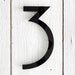 12 Inch Large Modern House Numbers Architectural Home - Etsy Canada