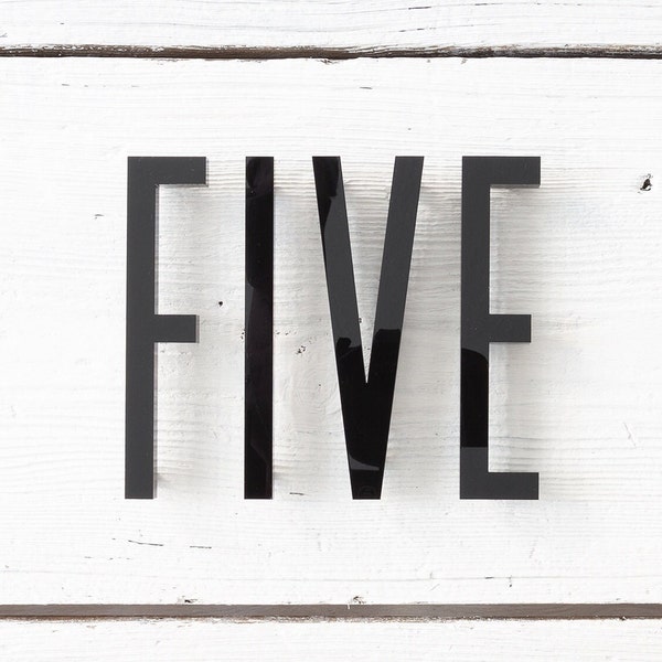 Metal House Numbers - Etsy