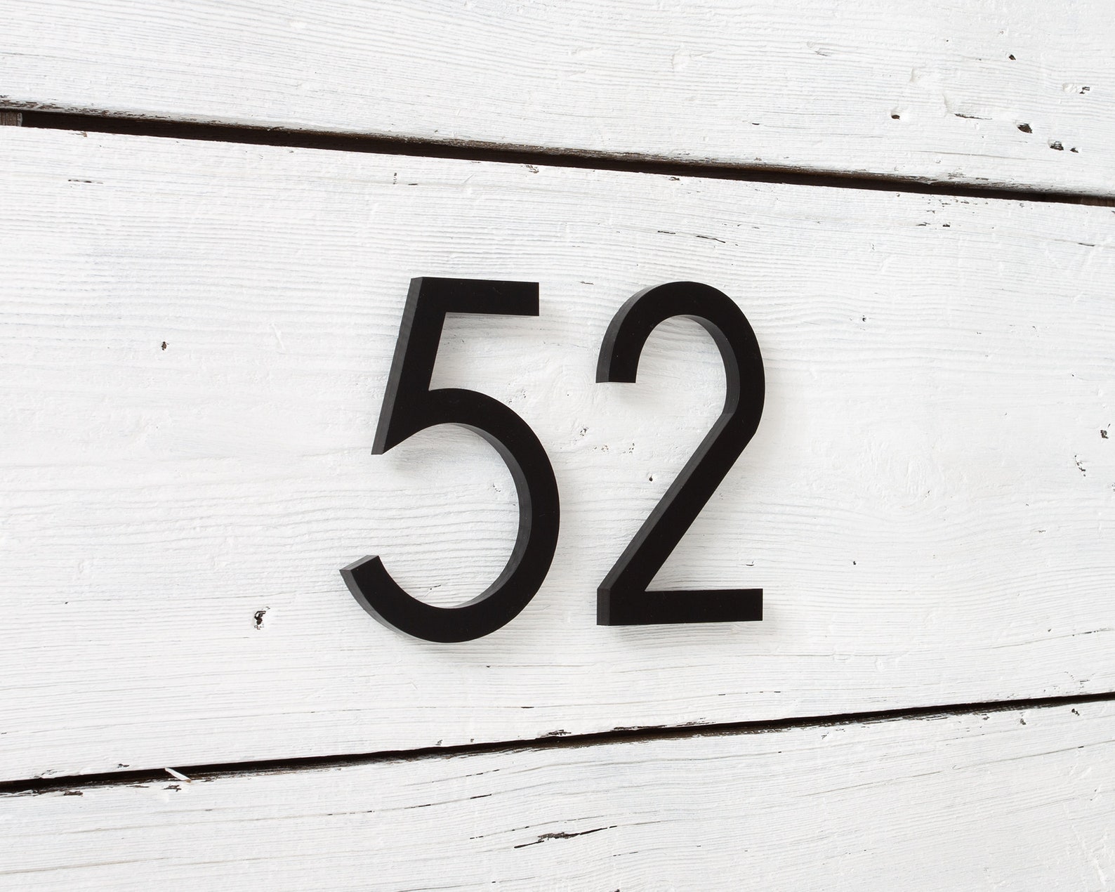 12 Inch Modern House Numbers Contemporary Minimalist Address - Etsy