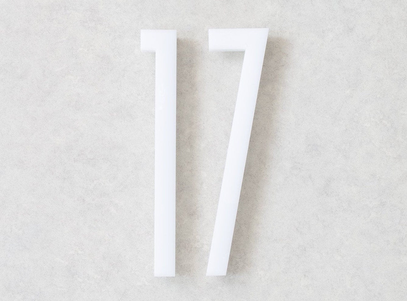 10 Inch Modern House Numbers Large Address Numbers Adress - Etsy