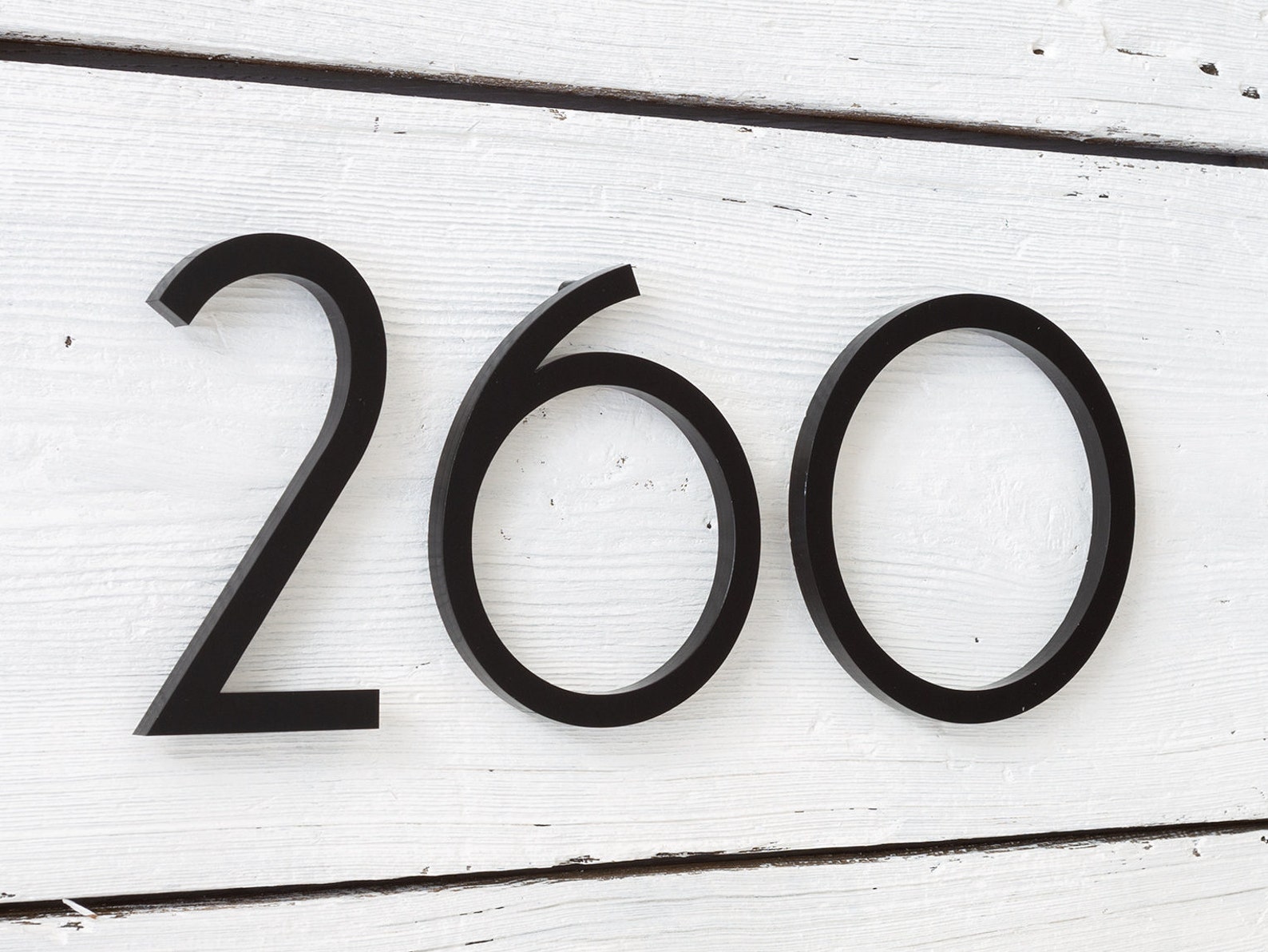 8 Inch House Numbers Modern Farmhouse Apartment Building - Etsy Canada