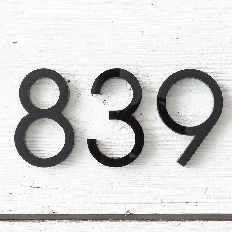 Modern House Letters - Etsy