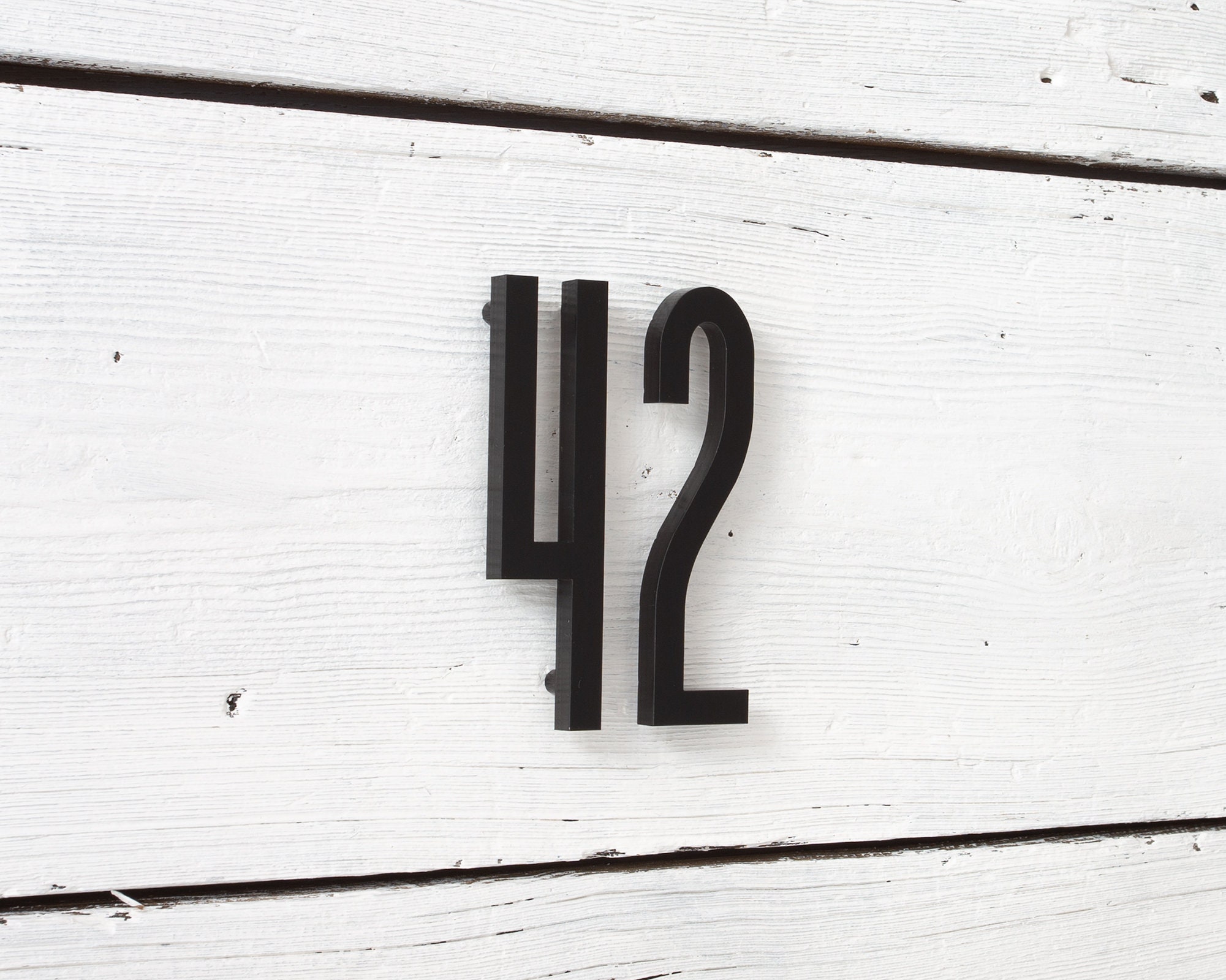 10 Inch Modern House Numbers Large Address Numbers Adress - Etsy