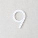 12 Inch Modern House Numbers Contemporary Minimalist Address - Etsy