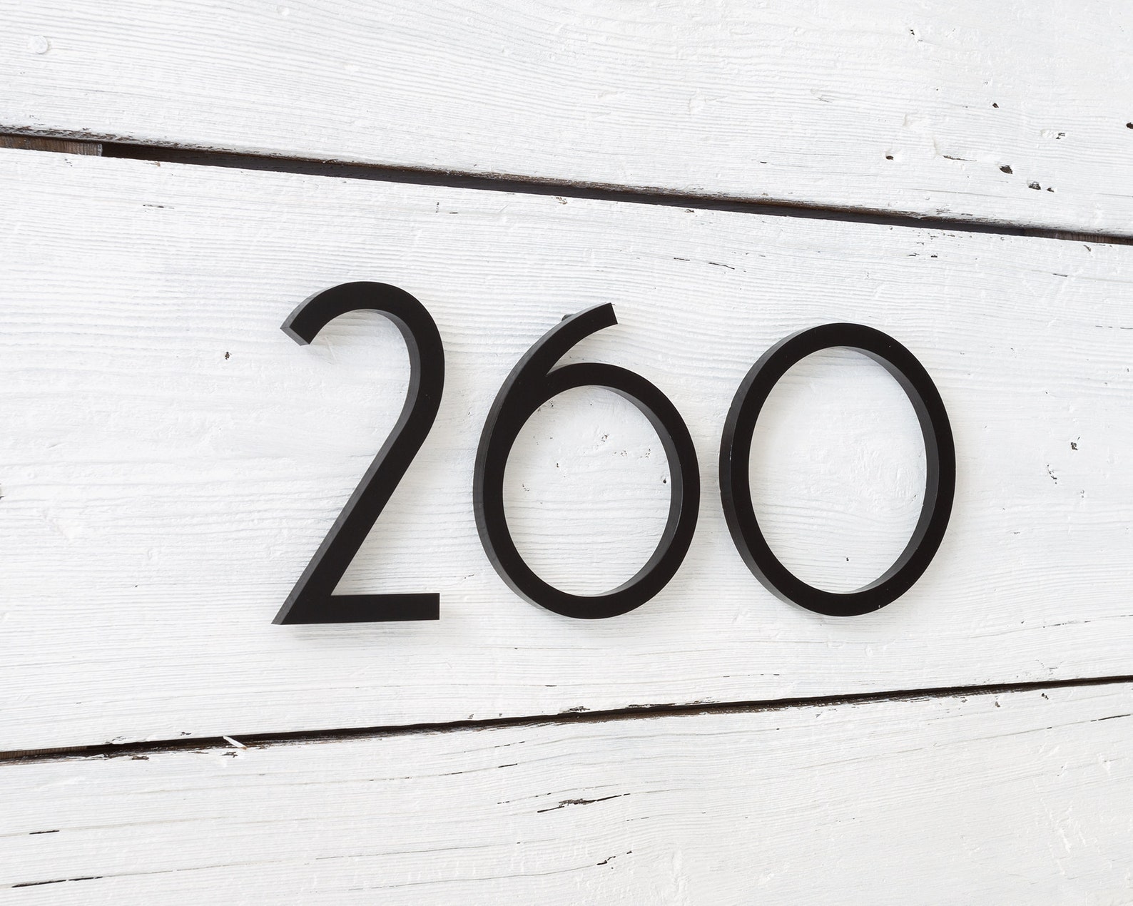 12 Inch Large Modern House Numbers Architectural Home - Etsy