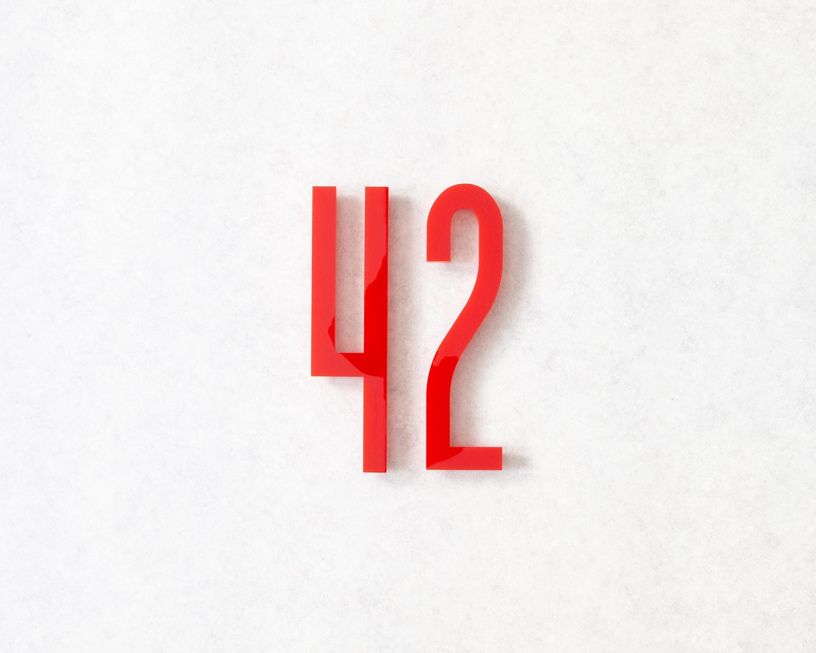 10 Inch Modern House Numbers Large Address Numbers Adress - Etsy