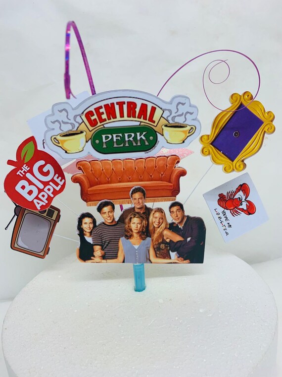 Friend's Central Perk Birthday Cake Topper unofficial - Etsy