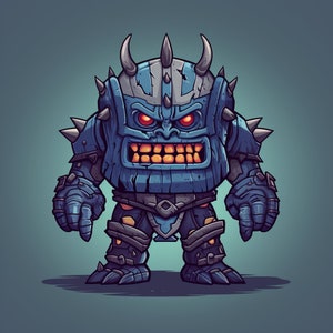 1000+ Pcs. Monsters, Game Characters, Digital Art - Etsy