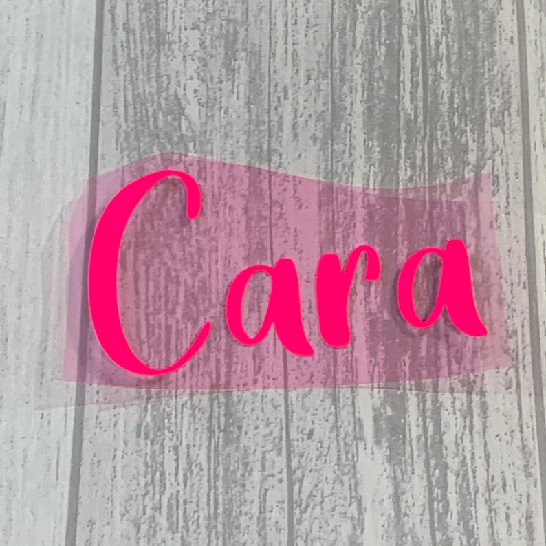 Htv Iron on Vinyl Words Any Words Names Stickers Decals All | Etsy UK