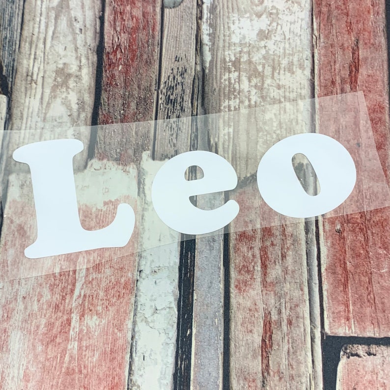 Htv Iron on Vinyl Words Any Words Names Stickers Decals All - Etsy UK