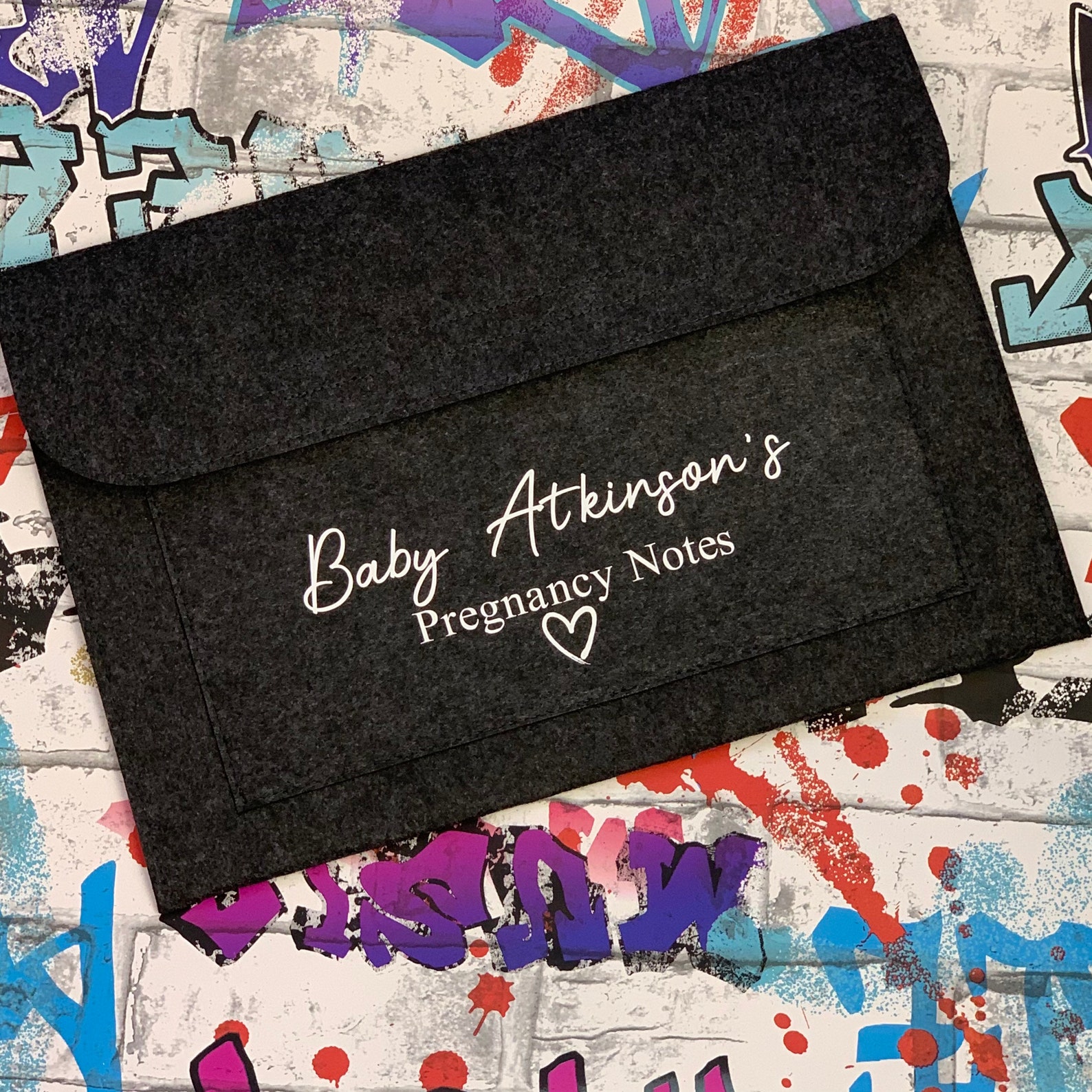 Personalized Pregnancy Notes Folder File Maternity Gift | Etsy