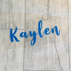 Htv Iron on Vinyl Words Any Words Names Stickers Decals All Sizes and ...