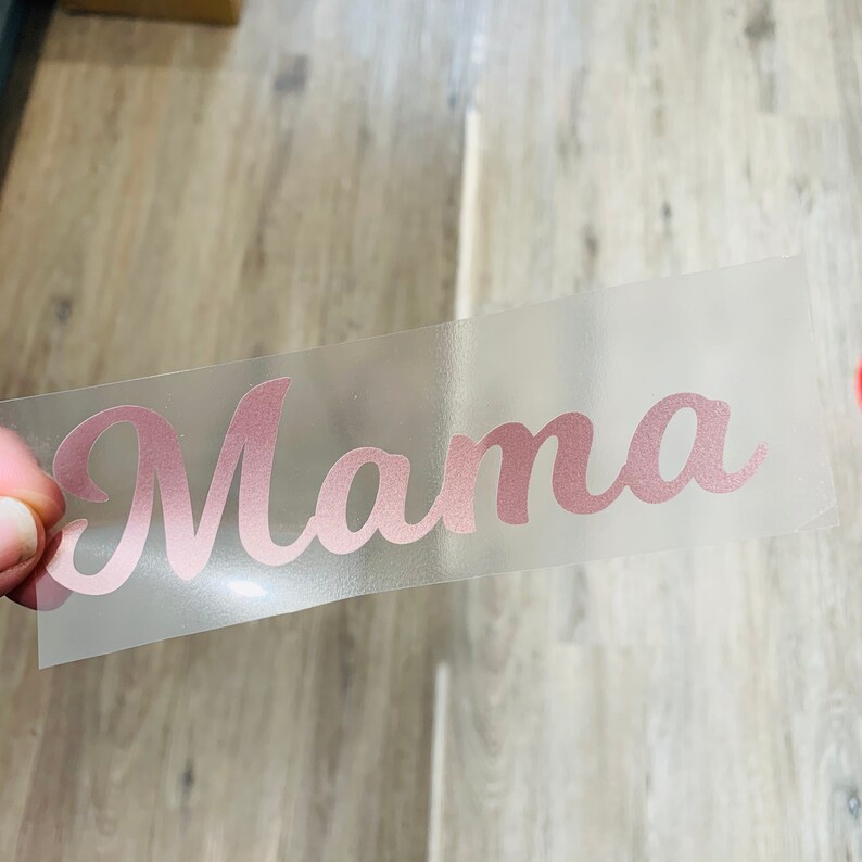 Htv Iron on Vinyl Words Any Words Names Stickers Decals All - Etsy UK
