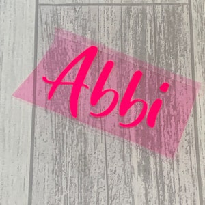 Htv Iron on Vinyl Words Any Words Names Stickers Decals All Sizes and ...