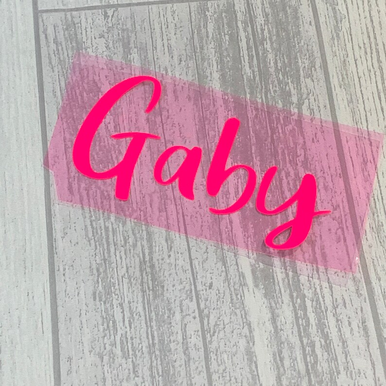 Htv Iron on Vinyl Words Any Words Names Stickers Decals All | Etsy UK