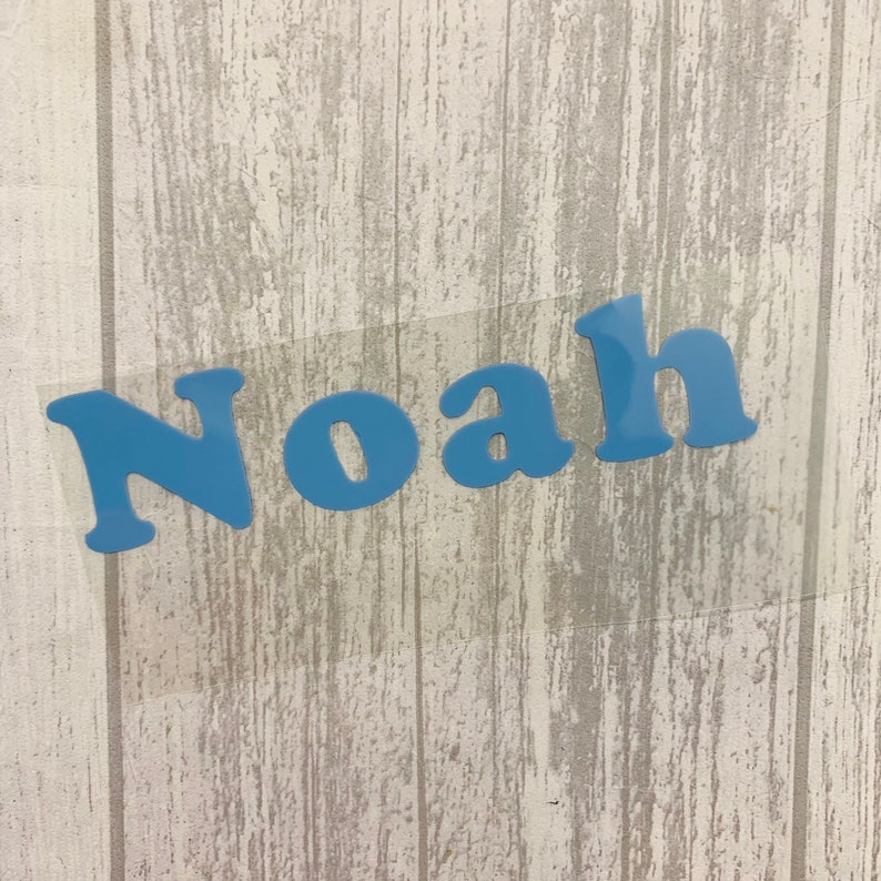 Htv Iron on Vinyl Words Any Words Names Stickers Decals All - Etsy UK