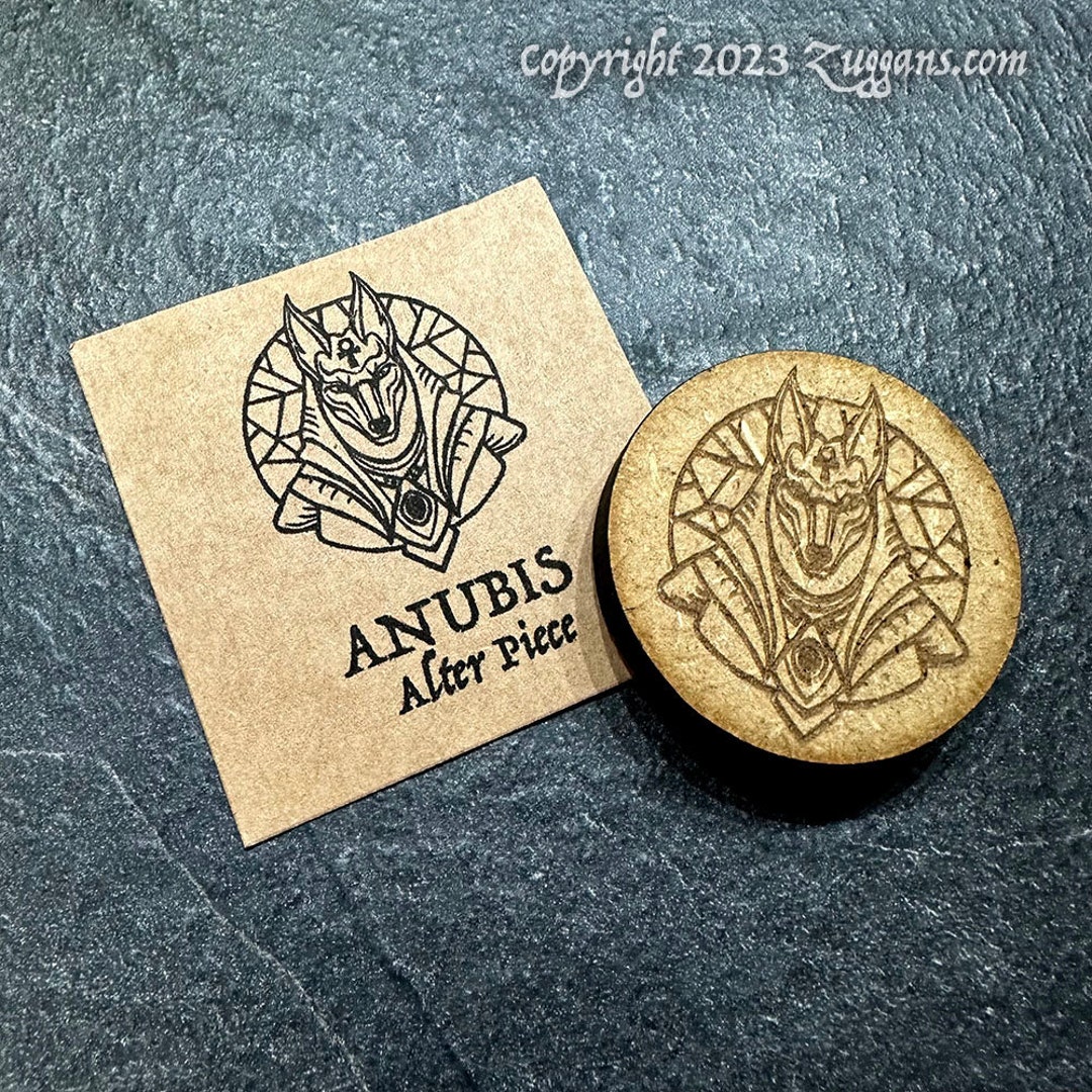 Anubis - Altar Piece / Marker - Etsy UK